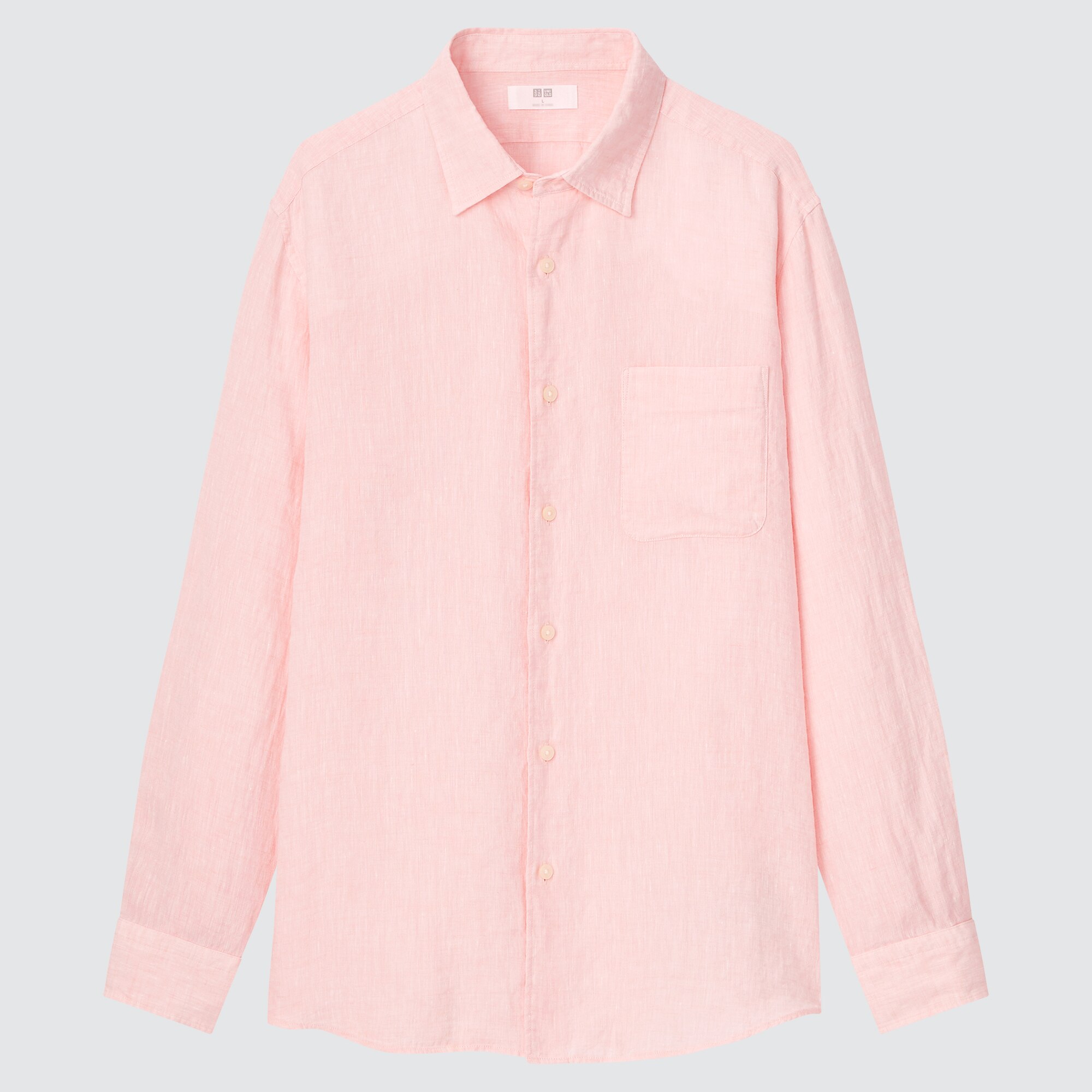 UNIQLO Premium Linen Long-Sleeve Shirt | StyleHint