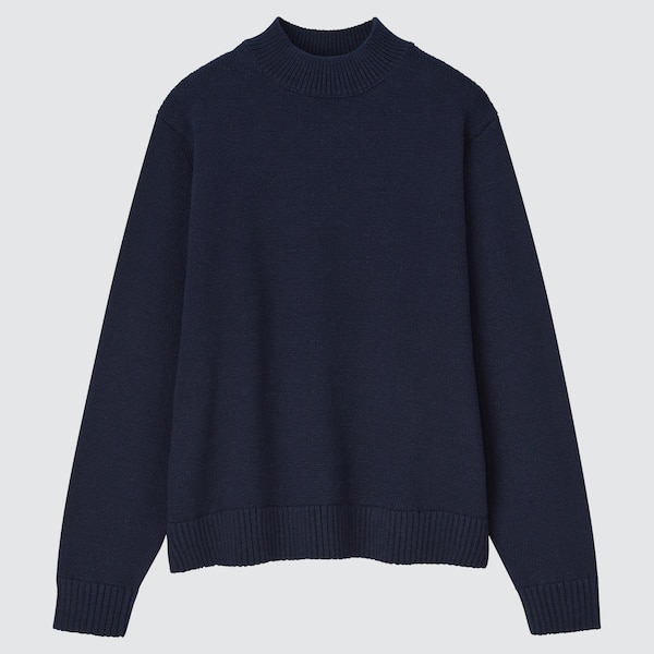 Washable Mock Neck Sweater | UNIQLO US