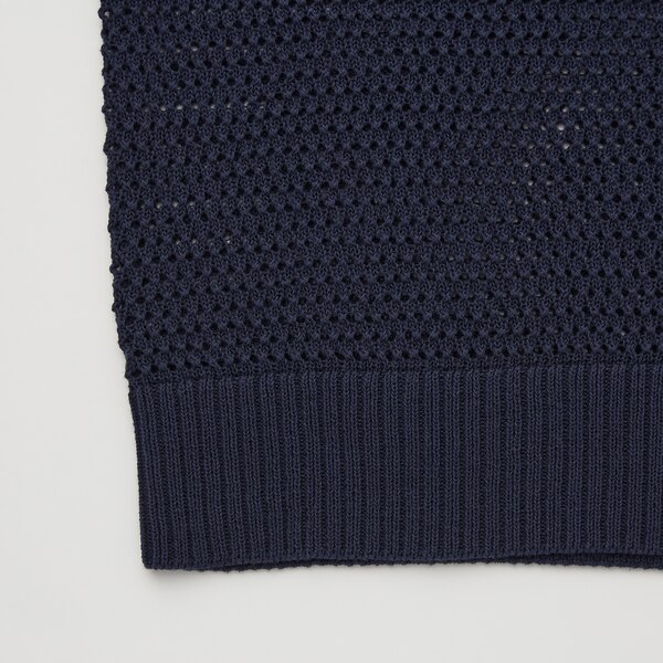 Mesh Long-Sleeve Short Cardigan | UNIQLO US