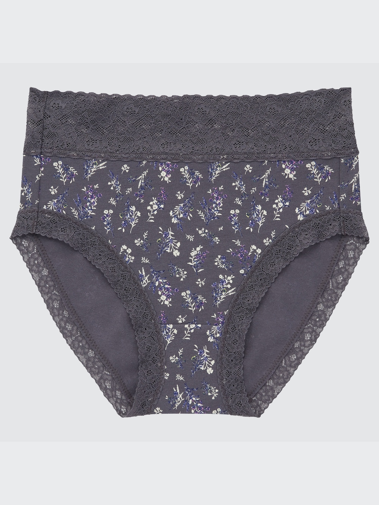 Flowered High-Rise Briefs | UNIQLO US