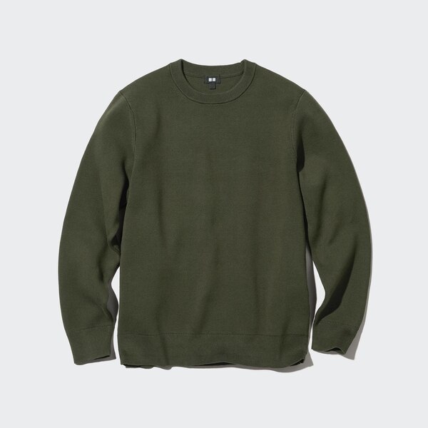 Washable Milano Ribbed Long-Sleeve Sweater | UNIQLO US