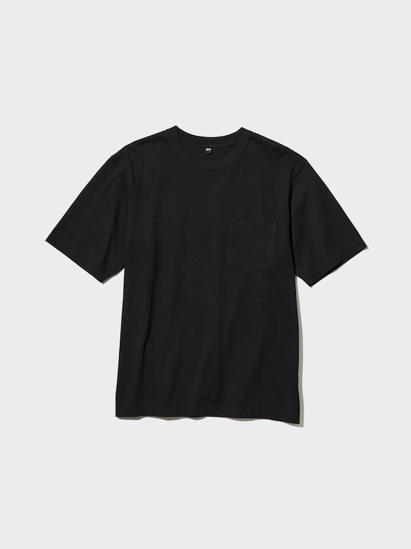 Oversized Pocket Crew Neck Half-Sleeve T-Shirt | UNIQLO US