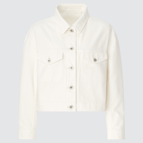 Denim Cropped Jacket | UNIQLO US