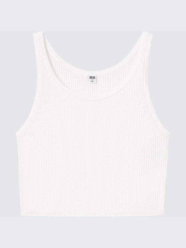 Ribbed Sleeveless Cropped Top | UNIQLO US