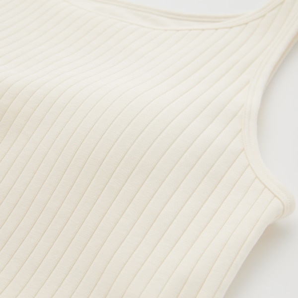 Ribbed Cropped Sleeveless Bra Top | UNIQLO US