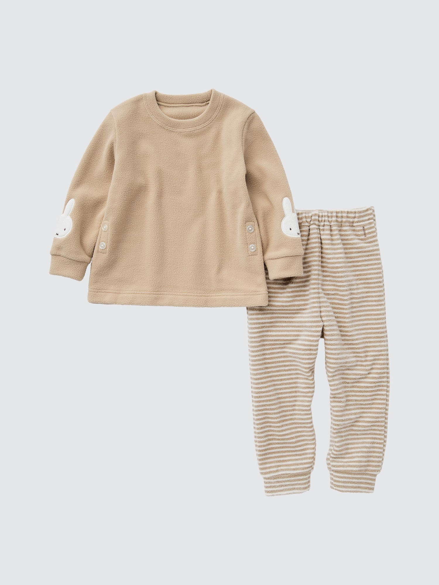 Babies' Toddler Miffy UT Stretch Microfleece Long Sleeved Pyjamas ...