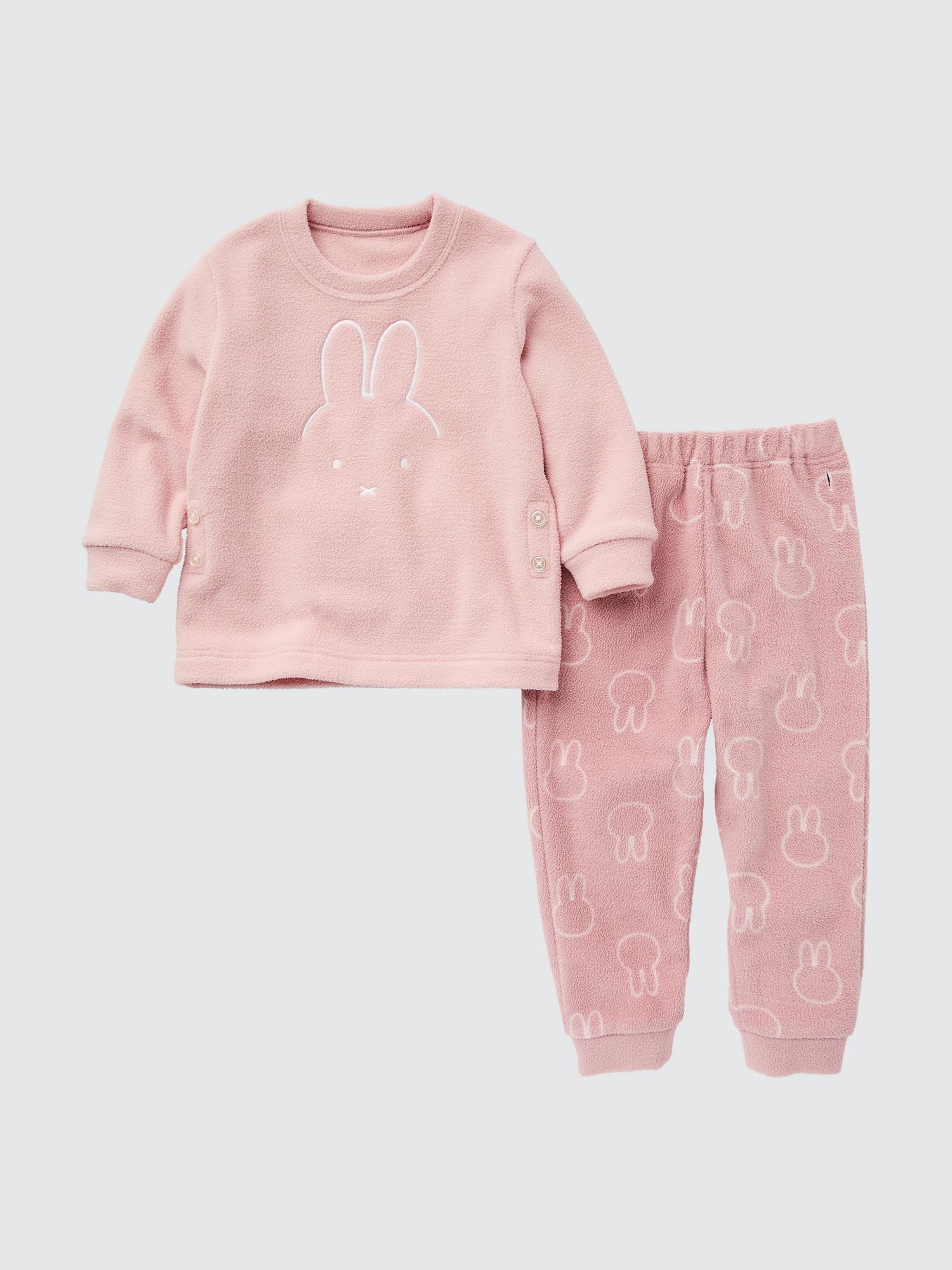 Babies' Toddler Miffy UT Stretch Microfleece Long Sleeved Pyjamas ...
