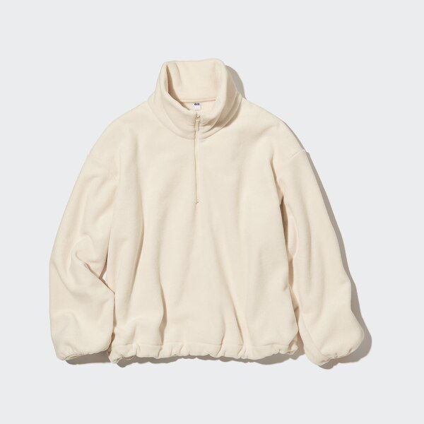 Fleece Half-Zip Pullover Shirt | UNIQLO US