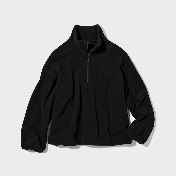 Fleece Half-Zip Pullover Shirt | UNIQLO US
