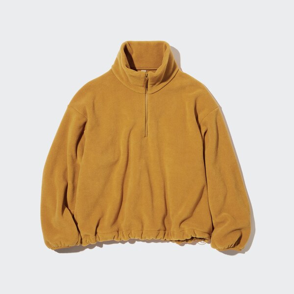Fleece Half-Zip Pullover Shirt | UNIQLO US