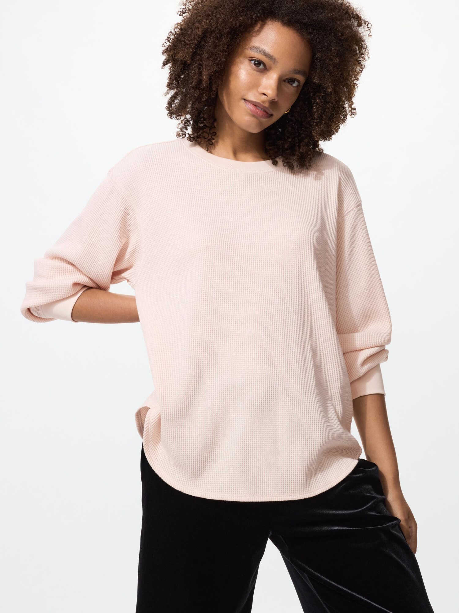 Waffle T-Shirt | Long-Sleeve | UNIQLO US
