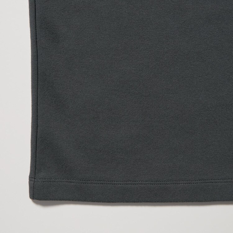 Brushed Cotton Mock Neck Long-Sleeve T-Shirt | UNIQLO US