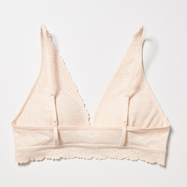Wireless Bra (Plunging Relax, Lace) | UNIQLO US