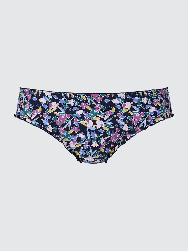 Women's MID RISE BRIEFS (FRILL) (FLOWER) | UNIQLO CA