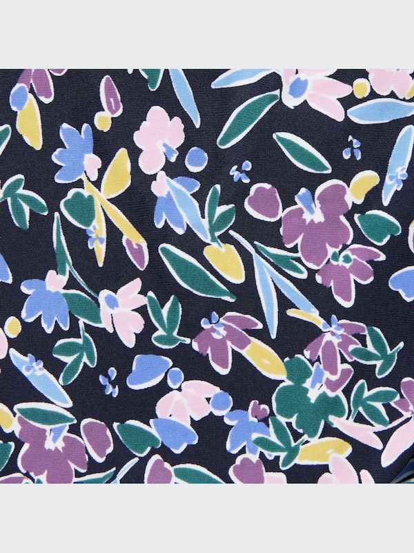Women's Frilled Flower Print Mid-Rise Briefs | UNIQLO US