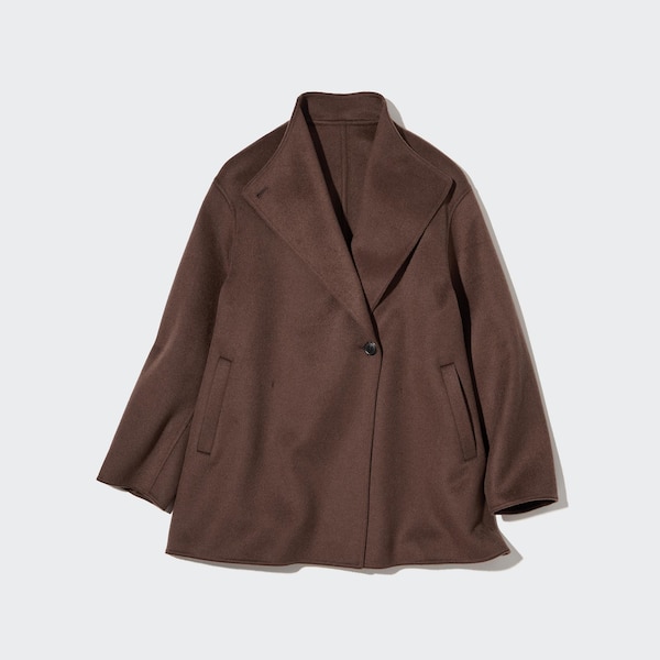 Wool Blend Short Coat | UNIQLO US