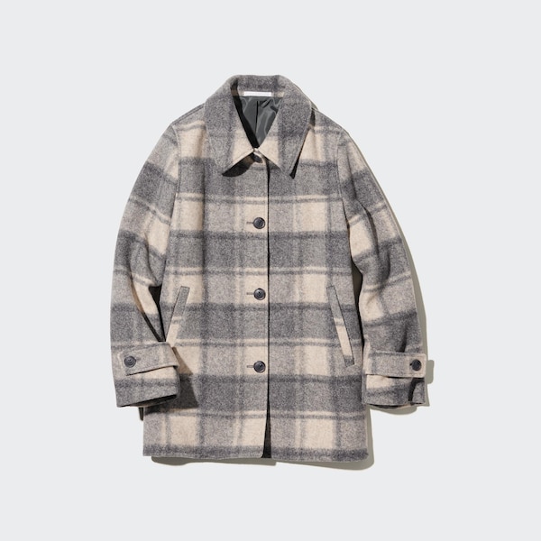 Brushed Short Coat | UNIQLO US