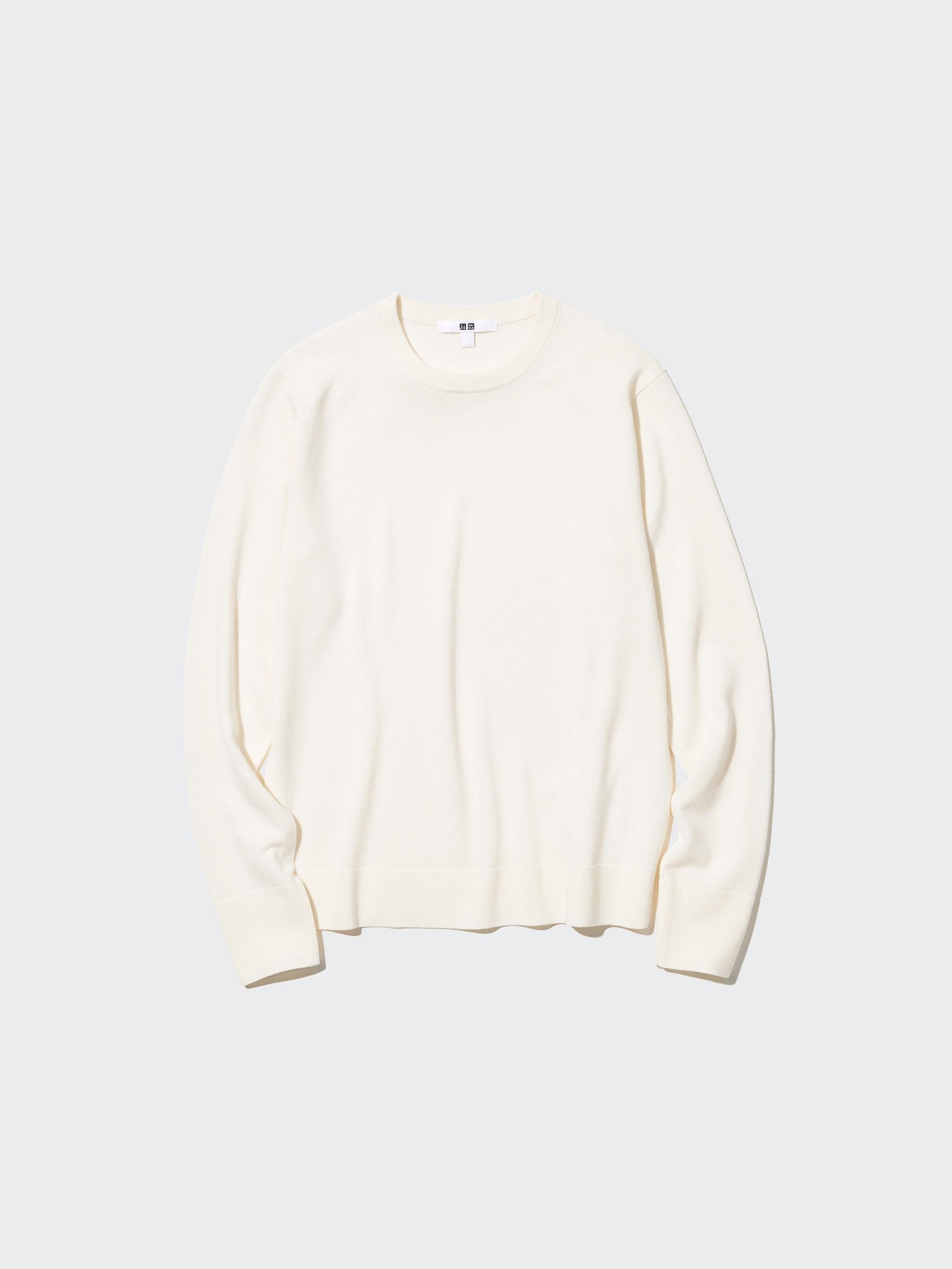 Women's W's extra fine merino crew neck L/S sweater | UNIQLO DE