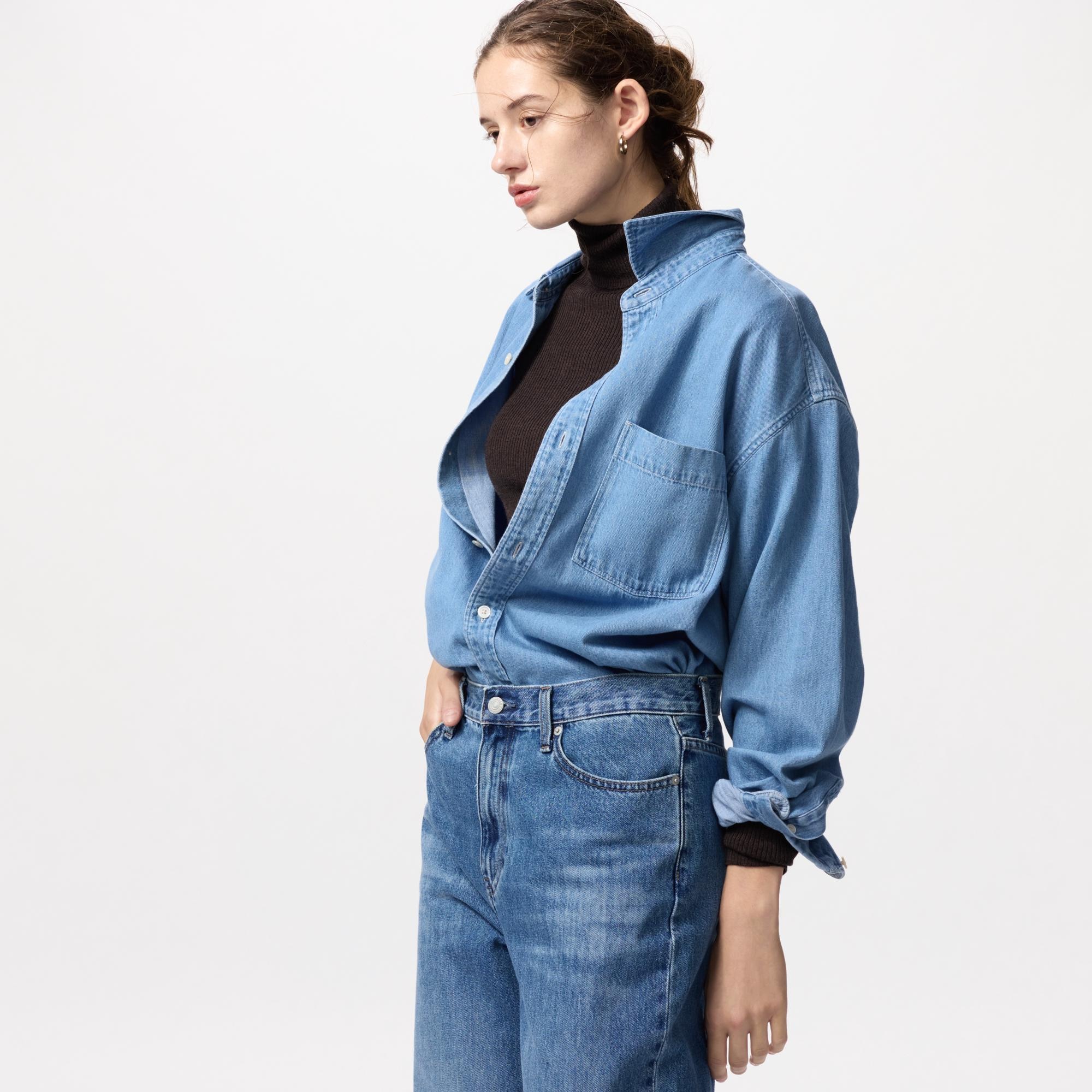 Extra Fine Merino Ribbed Turtleneck Long-Sleeve Sweater | UNIQLO US