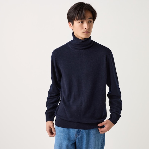 Cashmere Turtleneck Long-Sleeve Sweater (2022 Edition) | UNIQLO US