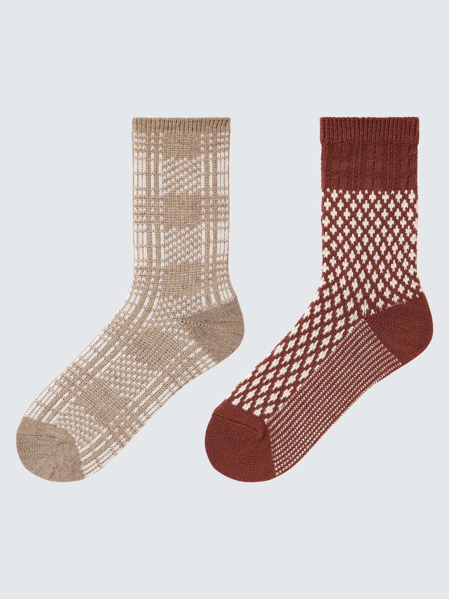 HEATTECH Fair Isle Socks (2 Pairs) | UNIQLO US