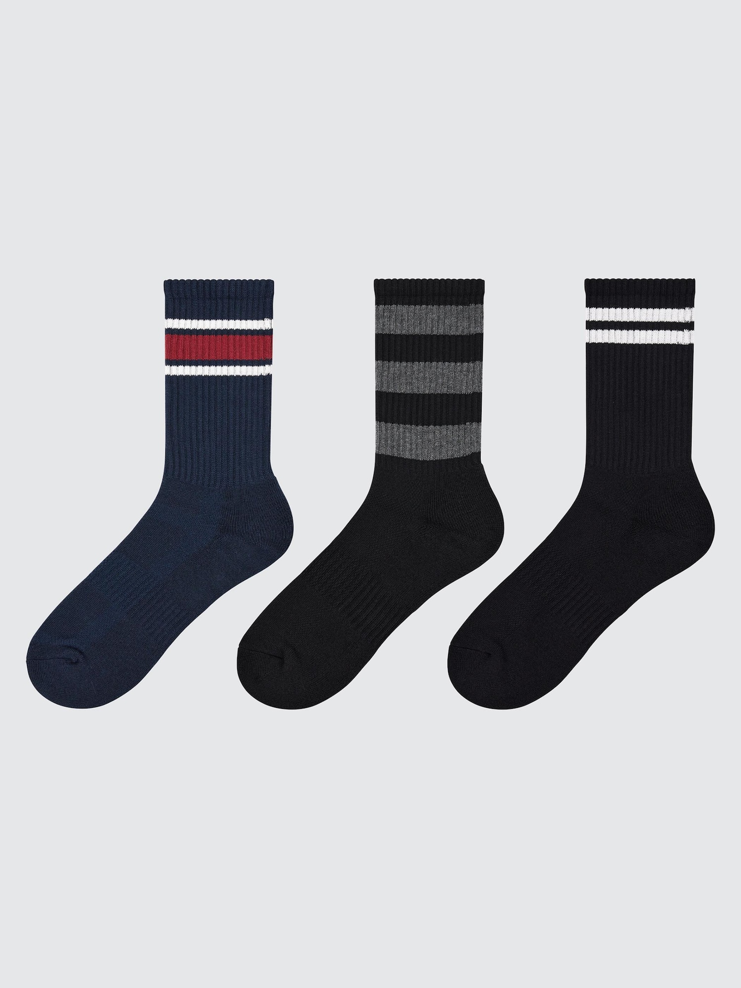 Pile Line Socks (3 Pairs) | UNIQLO US