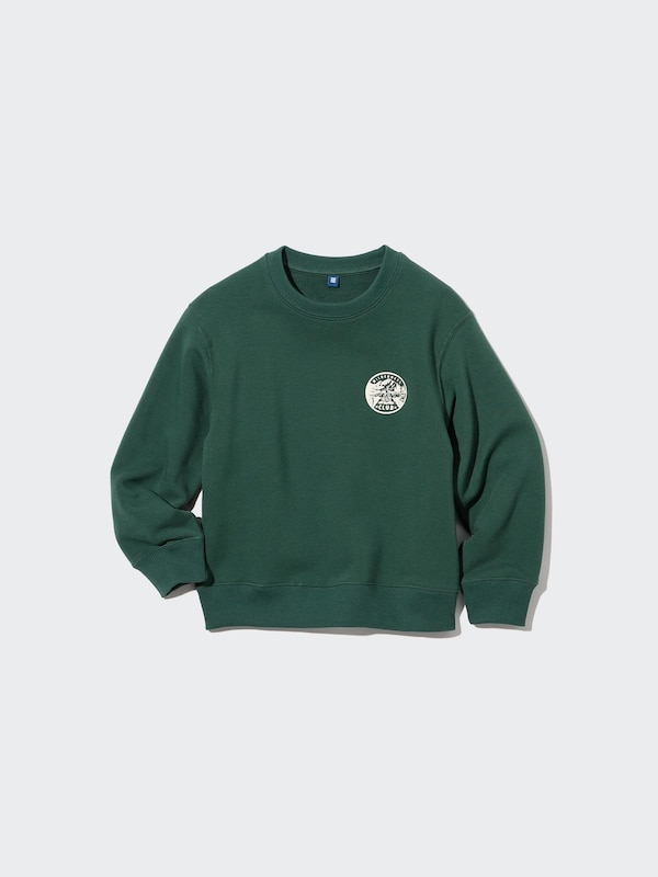 Kids Ultra Stretch Long-Sleeve Sweatshirt | UNIQLO US