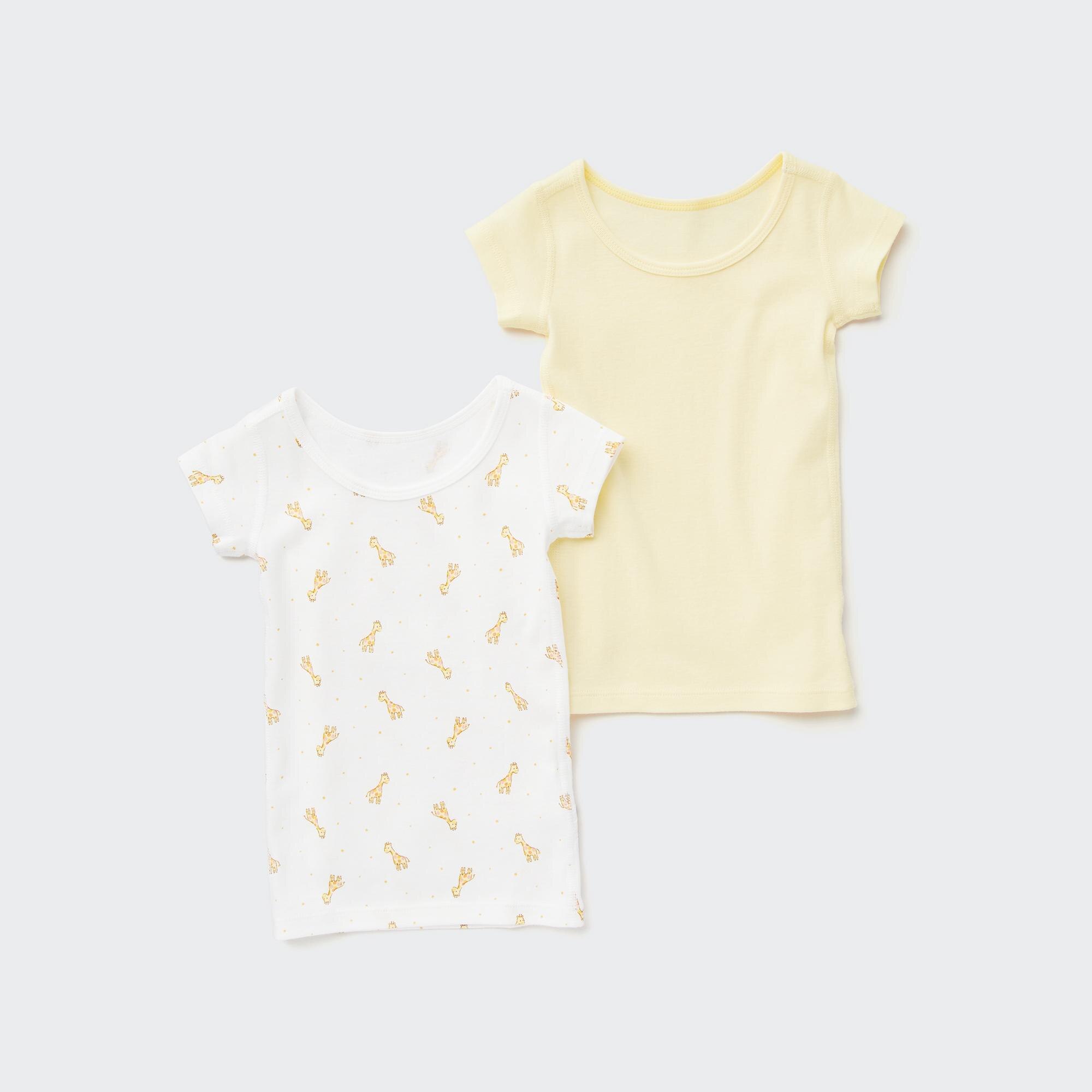 Cotton Ribbed Short-Sleeve Inner (Pack of 2) | UNIQLO US