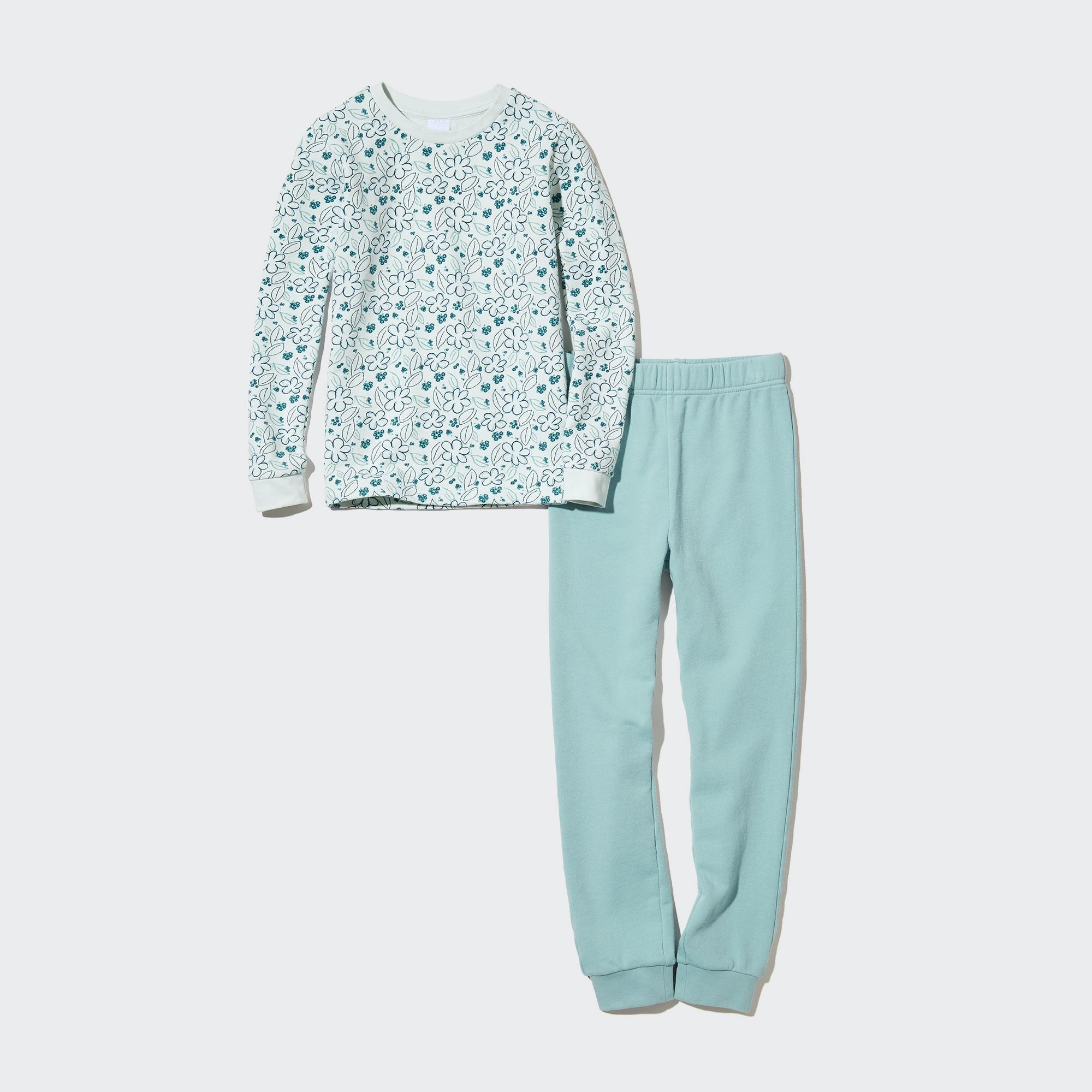 Ultra Stretch Sweat Long-Sleeve Set (Flower) | UNIQLO US