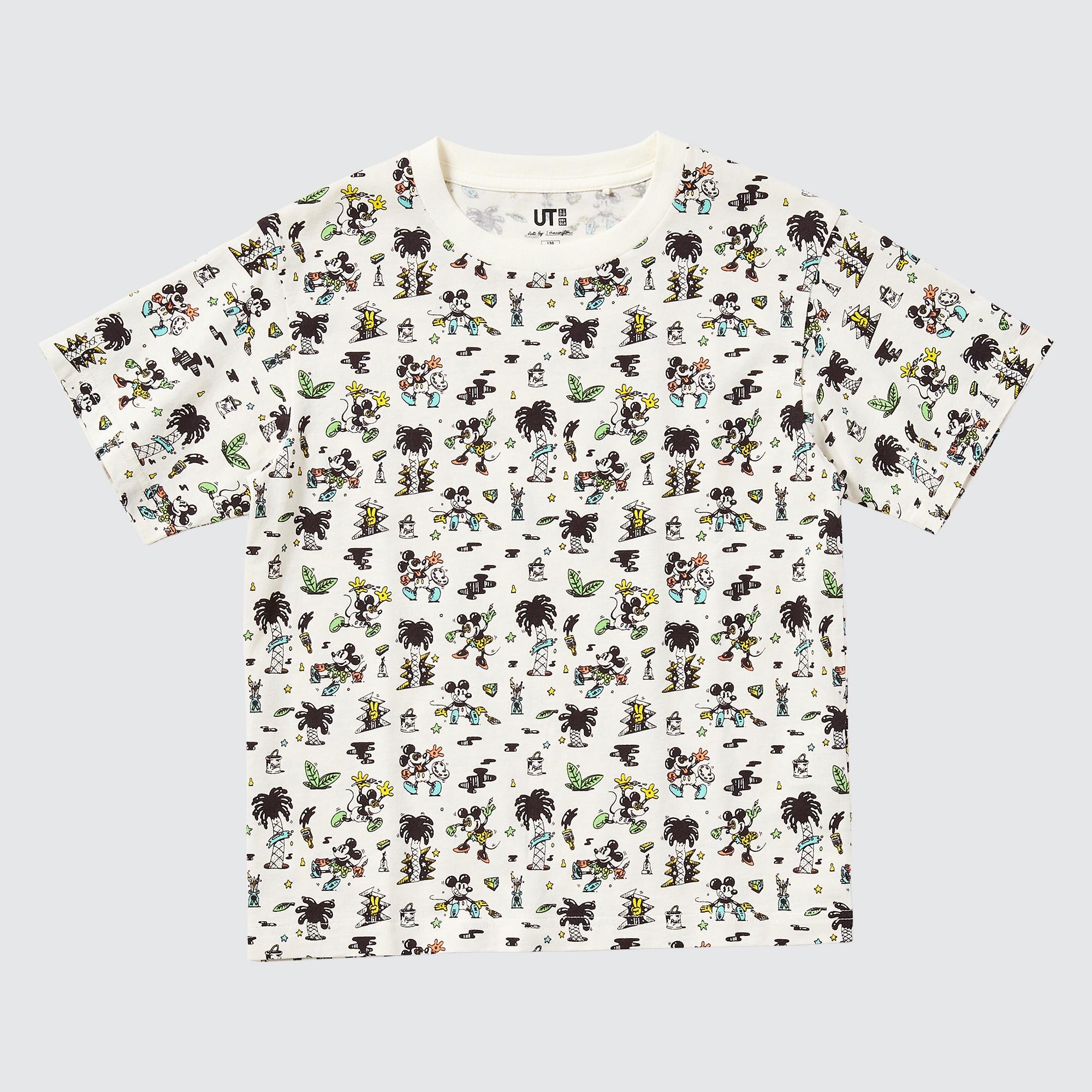 Mickey & Friends Art by Steven Harrington UT (Short-Sleeve Graphic T ...