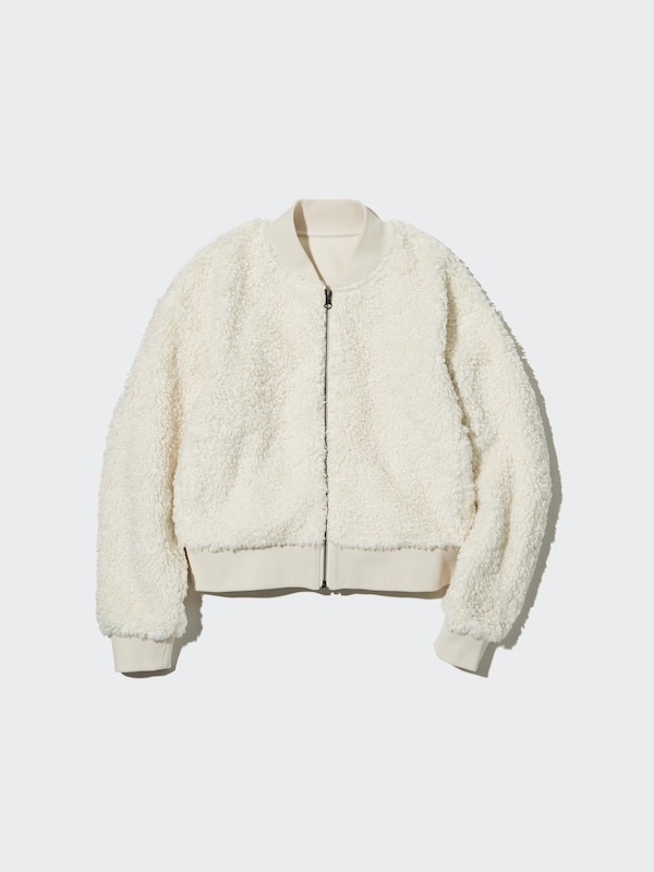 Windproof Outer Fleece Ribbed Blouson | UNIQLO US