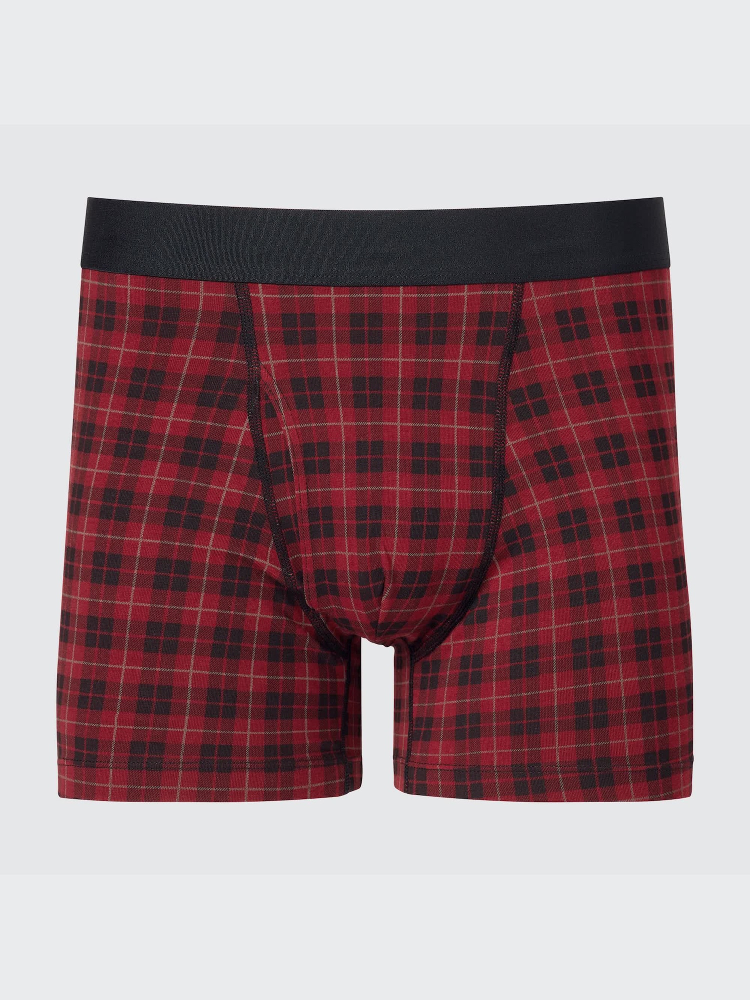 Supima® Cotton Tartan Checked Boxer Briefs | UNIQLO US