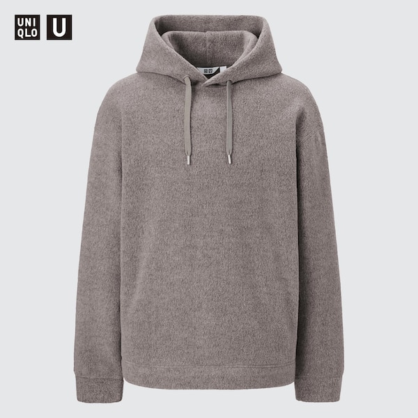 U Wide Fitted Fleece Pullover Hoodie | UNIQLO US