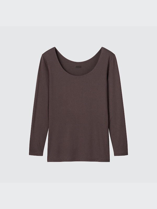 HEATTECH Scoop Neck Long-Sleeve T-Shirt (2022 Edition) | UNIQLO US