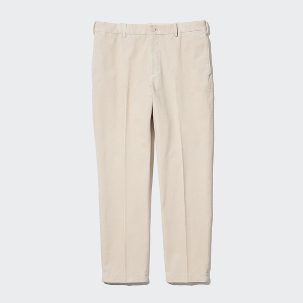 Smart Ankle Pants (2-Way Stretch, Corduroy, Tall) | UNIQLO US