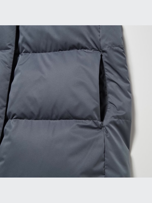 Women's POWDER FEEL DOWN HALF COAT | UNIQLO CA