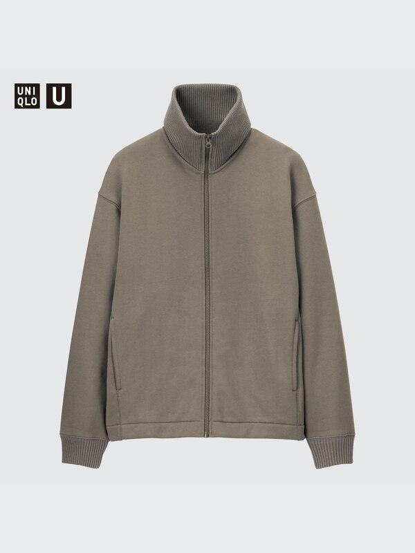U Pile Lined Sweat Track Jacket | UNIQLO US