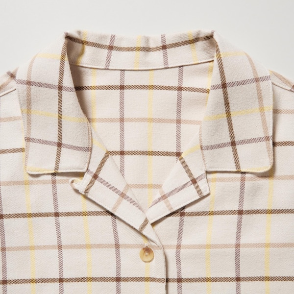 Flannel Long-Sleeve Pajamas | UNIQLO US