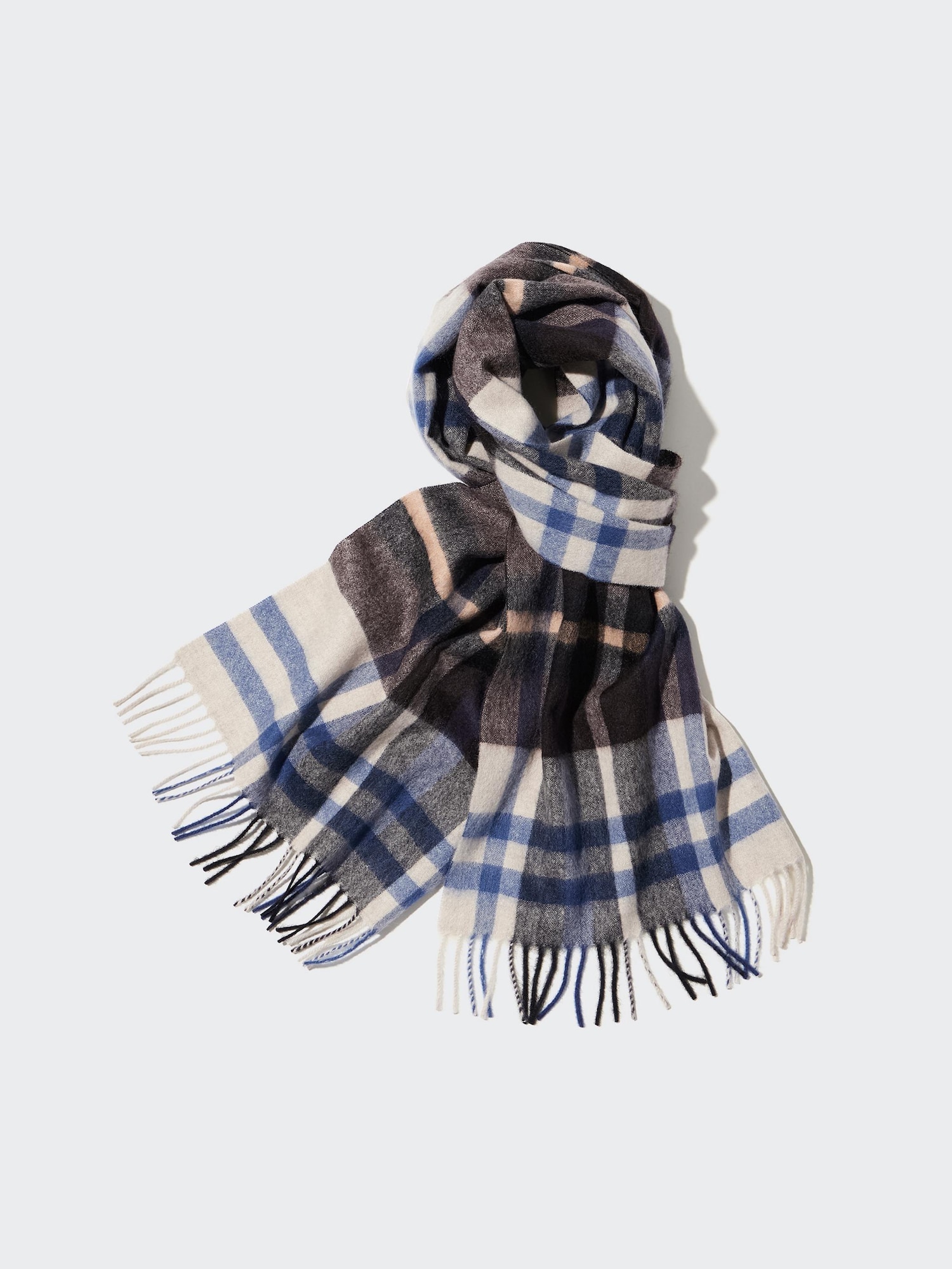 Women's CASHMERE SCARF (CHECKED) | UNIQLO CA