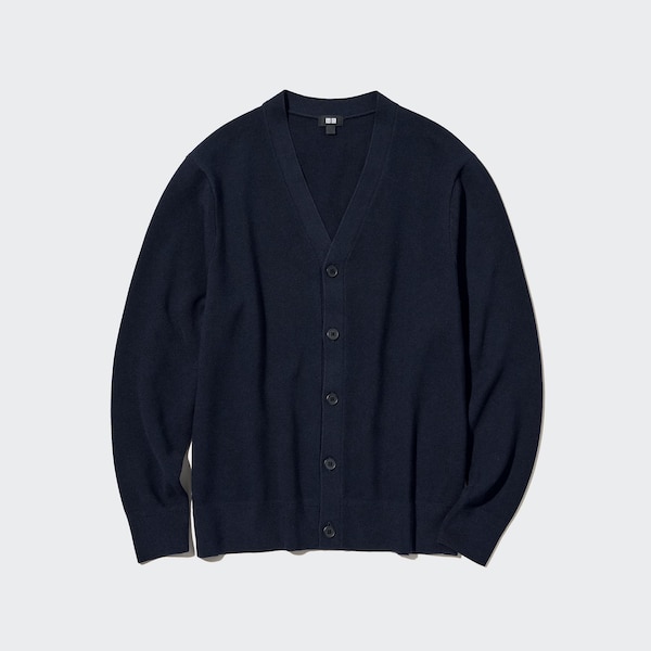 Washable Milano Ribbed V-Neck Cardigan | UNIQLO US