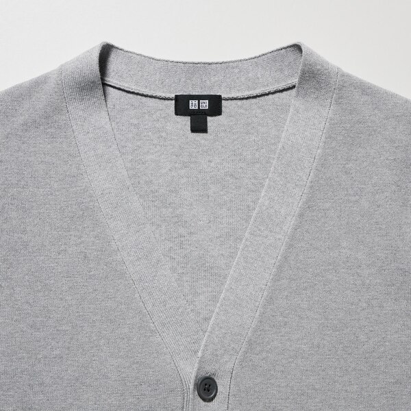 Washable Milano Ribbed V-Neck Cardigan | UNIQLO US