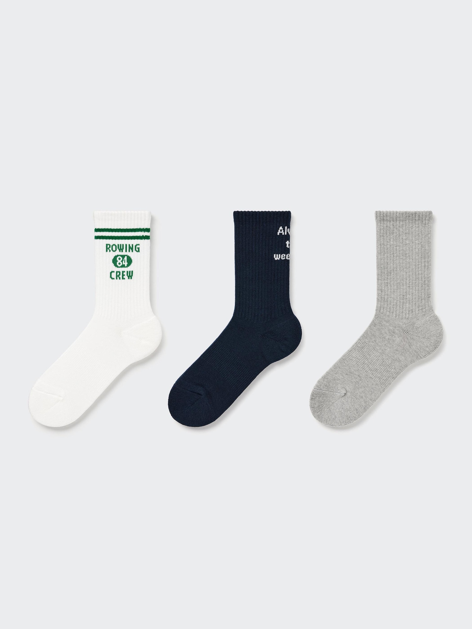 Regular Socks (3 Pairs) | UNIQLO US