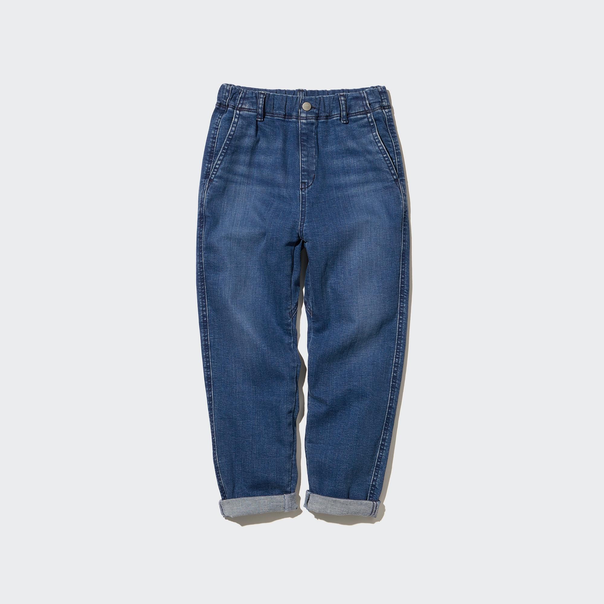 Denim Tapered Trousers | UNIQLO US