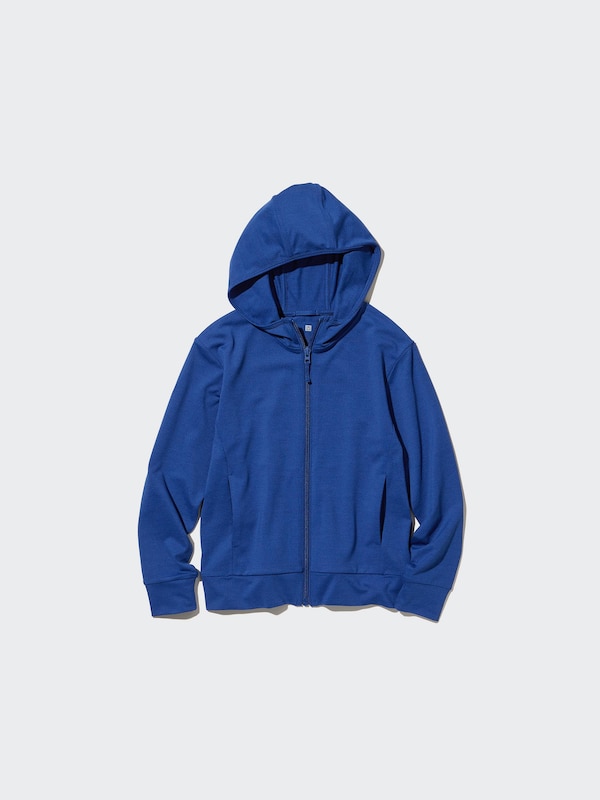 AIRism Mesh UV Protection Full-Zip Hoodie | UNIQLO US