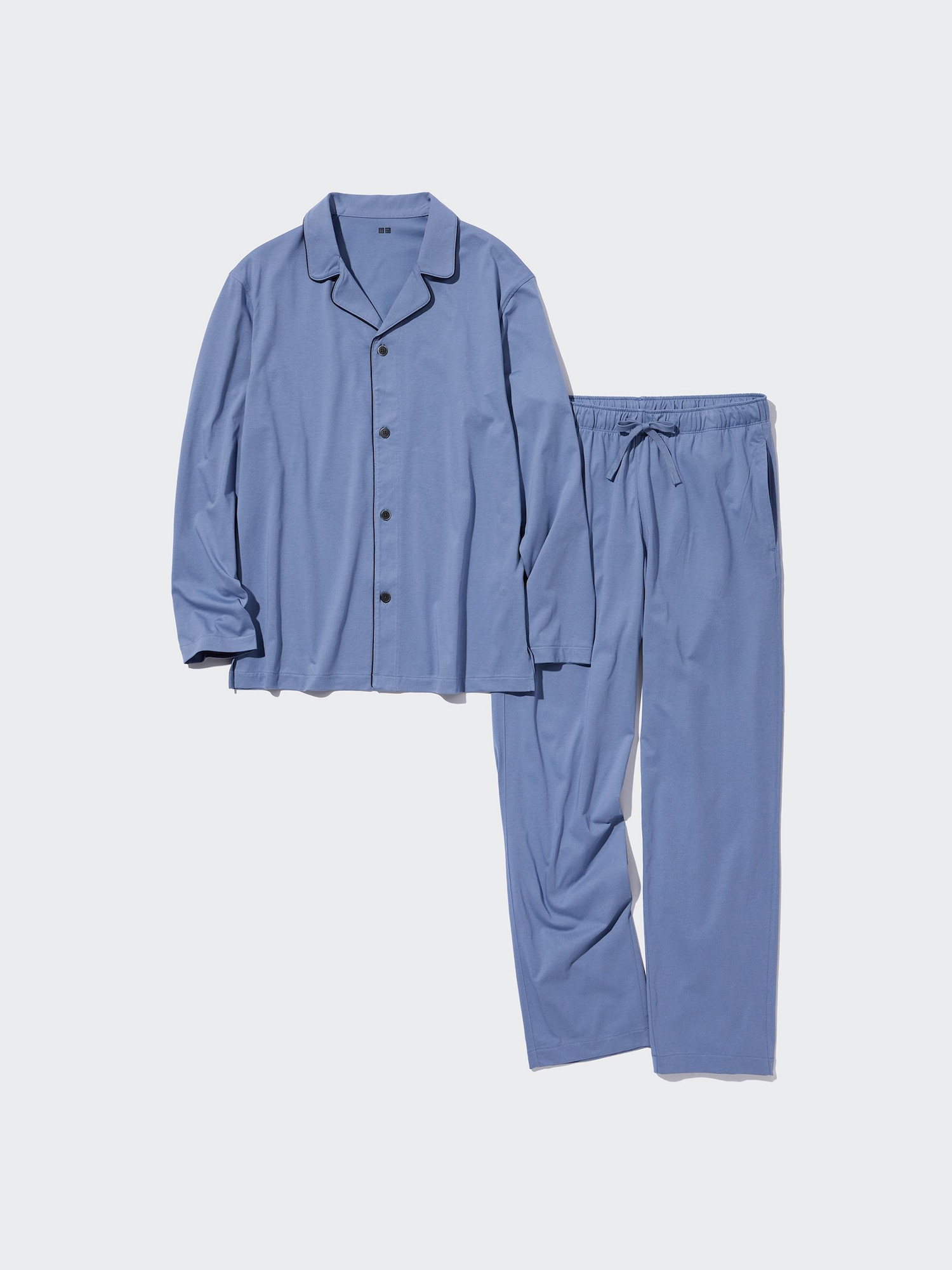 AIRism Cotton Long-Sleeve Pajamas | UNIQLO US