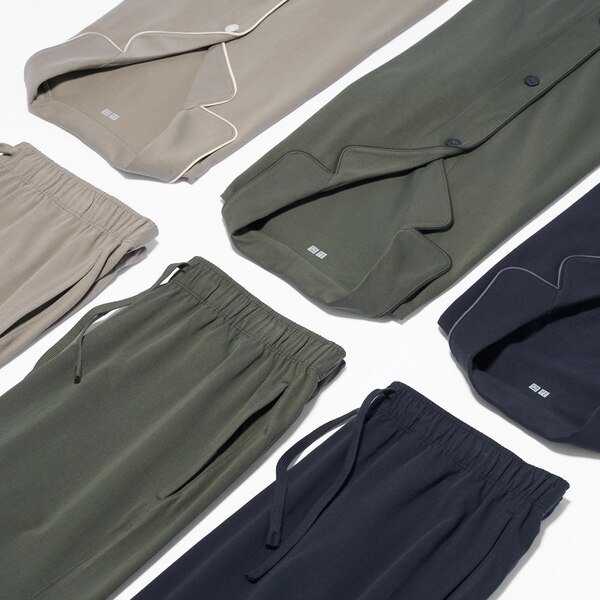 AIRism Cotton Long-Sleeve Pajamas | UNIQLO US