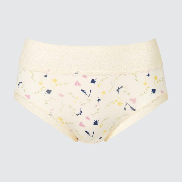 Flower Print High-Rise Briefs | UNIQLO US