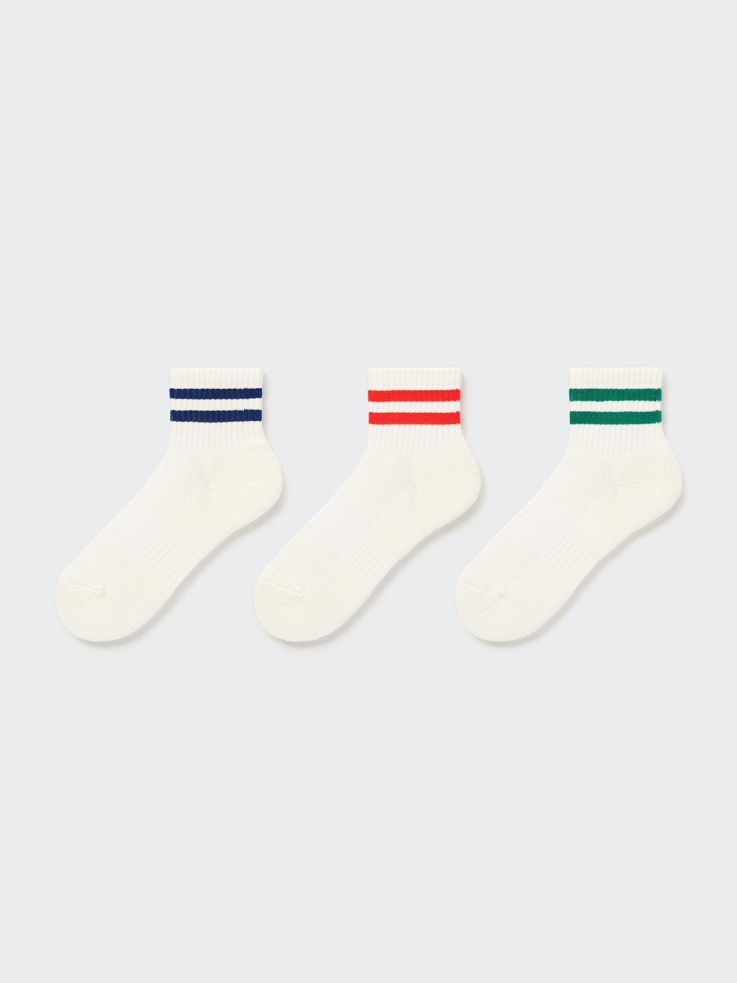Crew Pile Line Socks (3 Pairs) | UNIQLO US