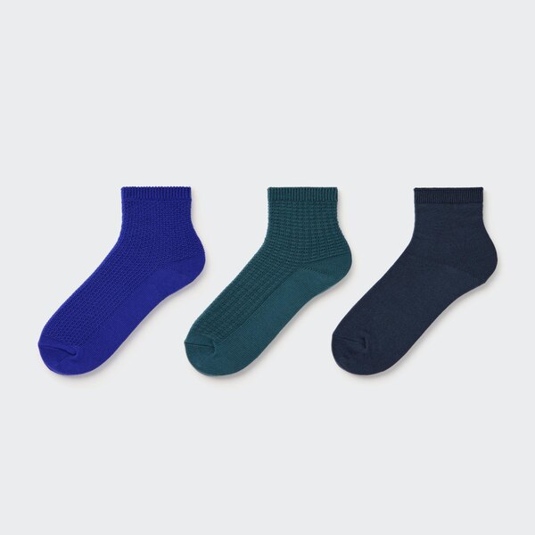 Crew Pique Socks (3 Pairs) | UNIQLO US