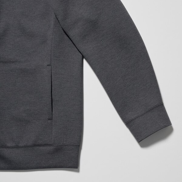 Stretch Dry Sweat Long-Sleeve Full-Zip Hoodie | UNIQLO US